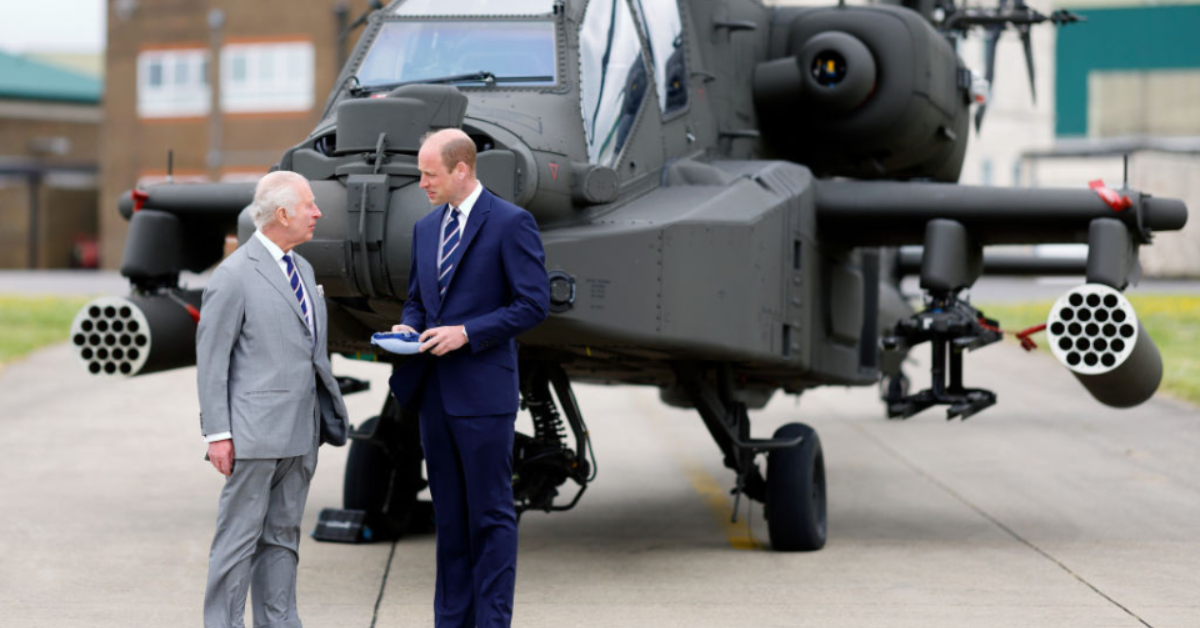 King Charles III Names Prince William Colonel-in-Chief of the Army Air ...
