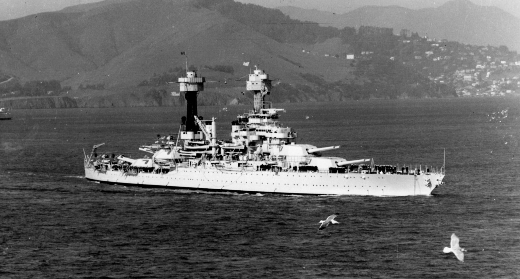 USS West Virginia (BB-48): The Battleship That Survived Pearl Harbor ...