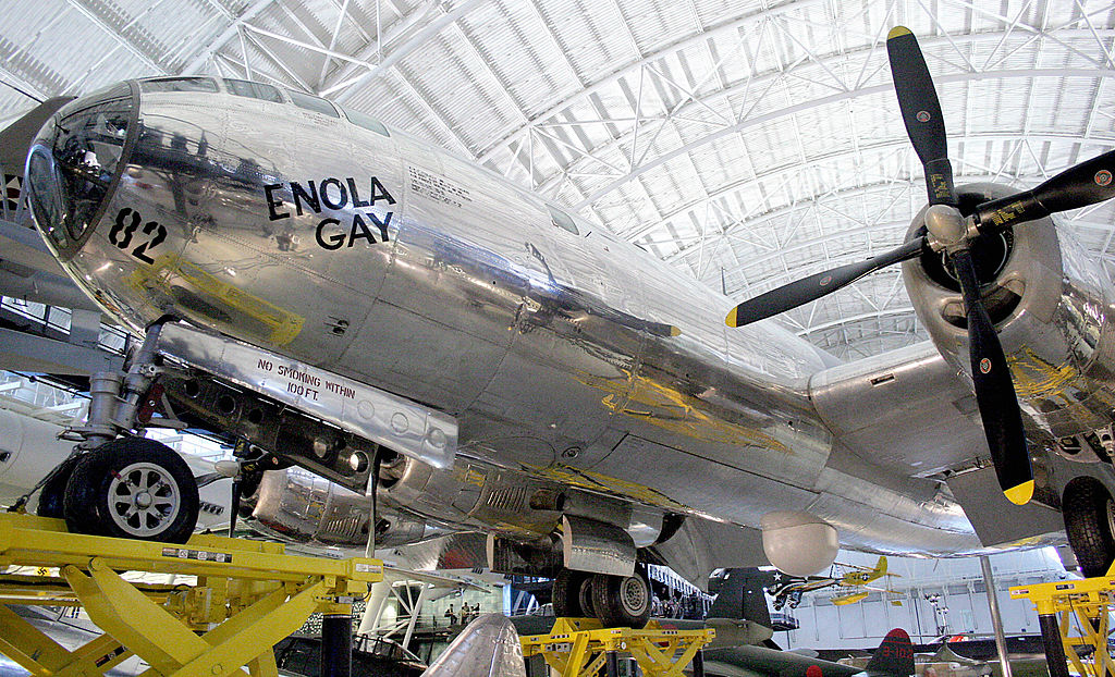 The B-29 Superfortress 'Enola Gay' Forever Changed Warfare When It Dropped the Atomic Bomb on ...