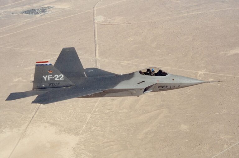 Northrop YF-23: The Diamond-Winged Fighter That Couldn't Out-Perform Lockheed's F-22 Raptor ...