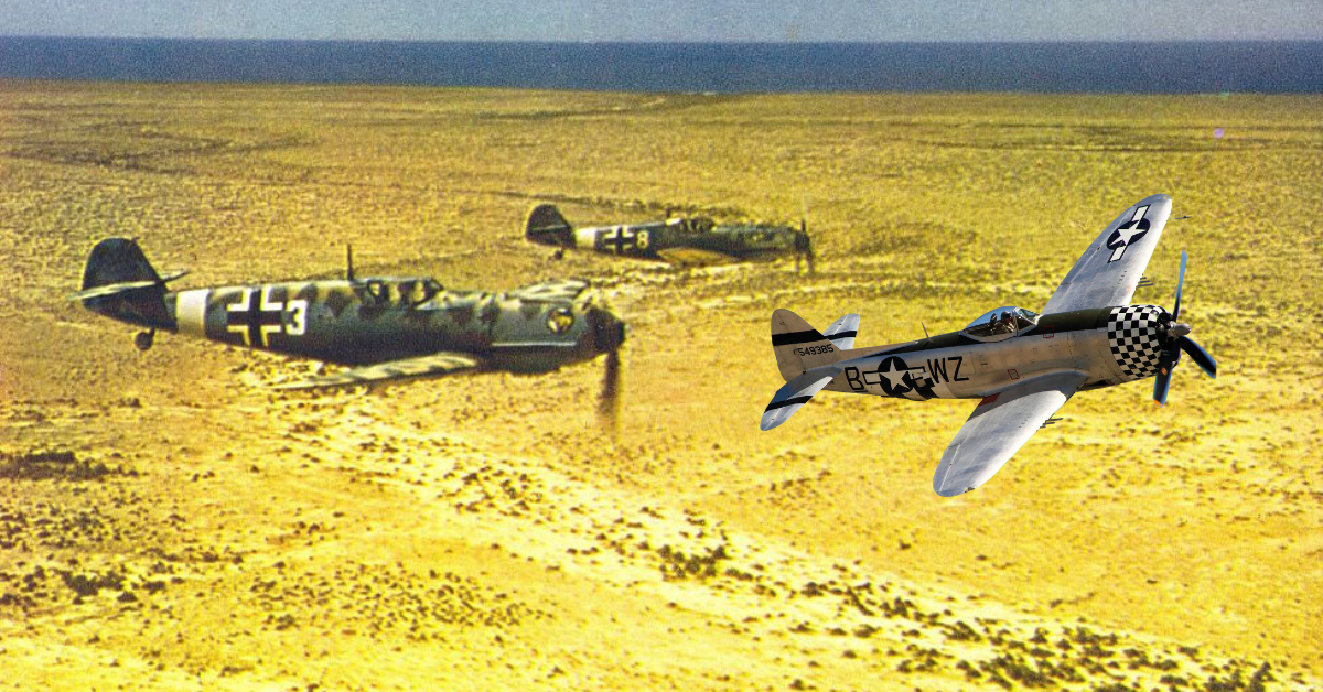 The P-47 Thunderbolt Pilot Who Was Escorted to Safety By Two Luftwaffe ...